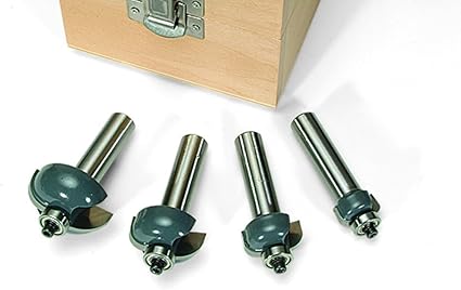 MLCS 8382 Cove Router Bit 4-Piece Boxed Set - - Amazon.com