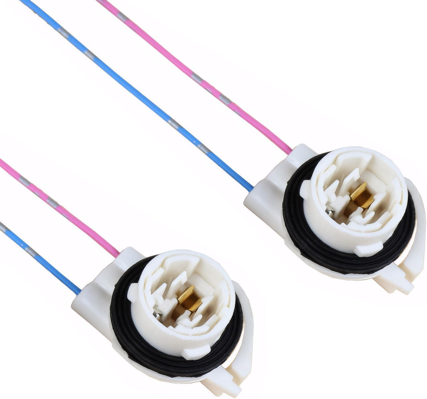 Amazon.com: Flygun 2 PCS 3156 Car Turn Signal Light Sockets, Vehicle ...