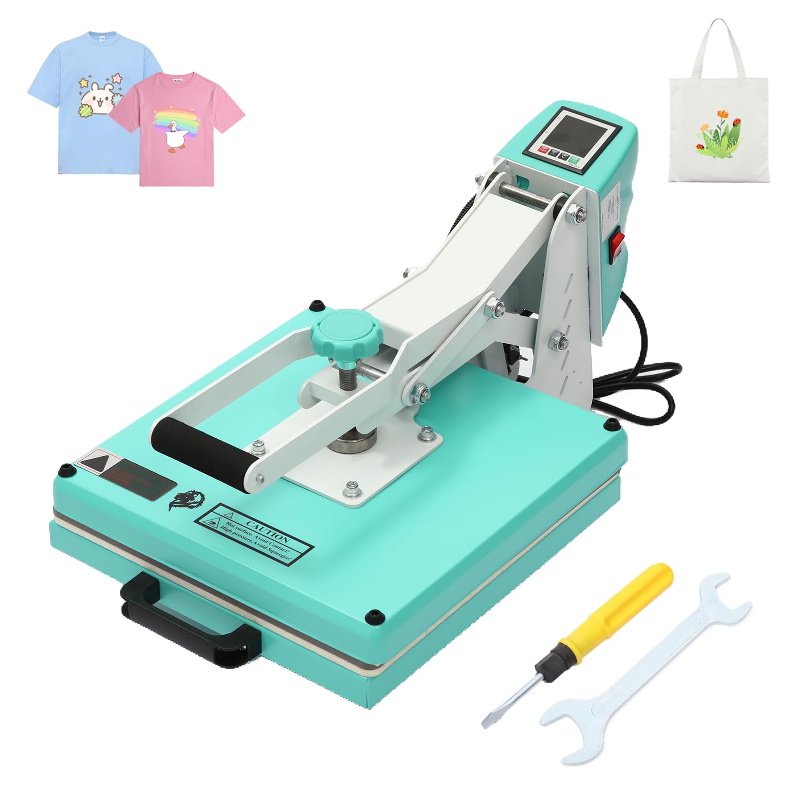Snapklik.com : Heat Press, Digital Heat Press 15 X 15, Clamshell ...