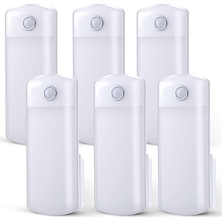 Enhon 6 Pack LED Power Failure Light, 4 in 1 LED Rechargeable Plug in ...