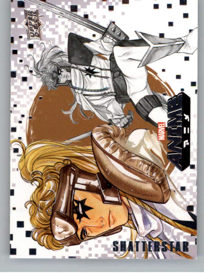 Shatterstar Marvel Card