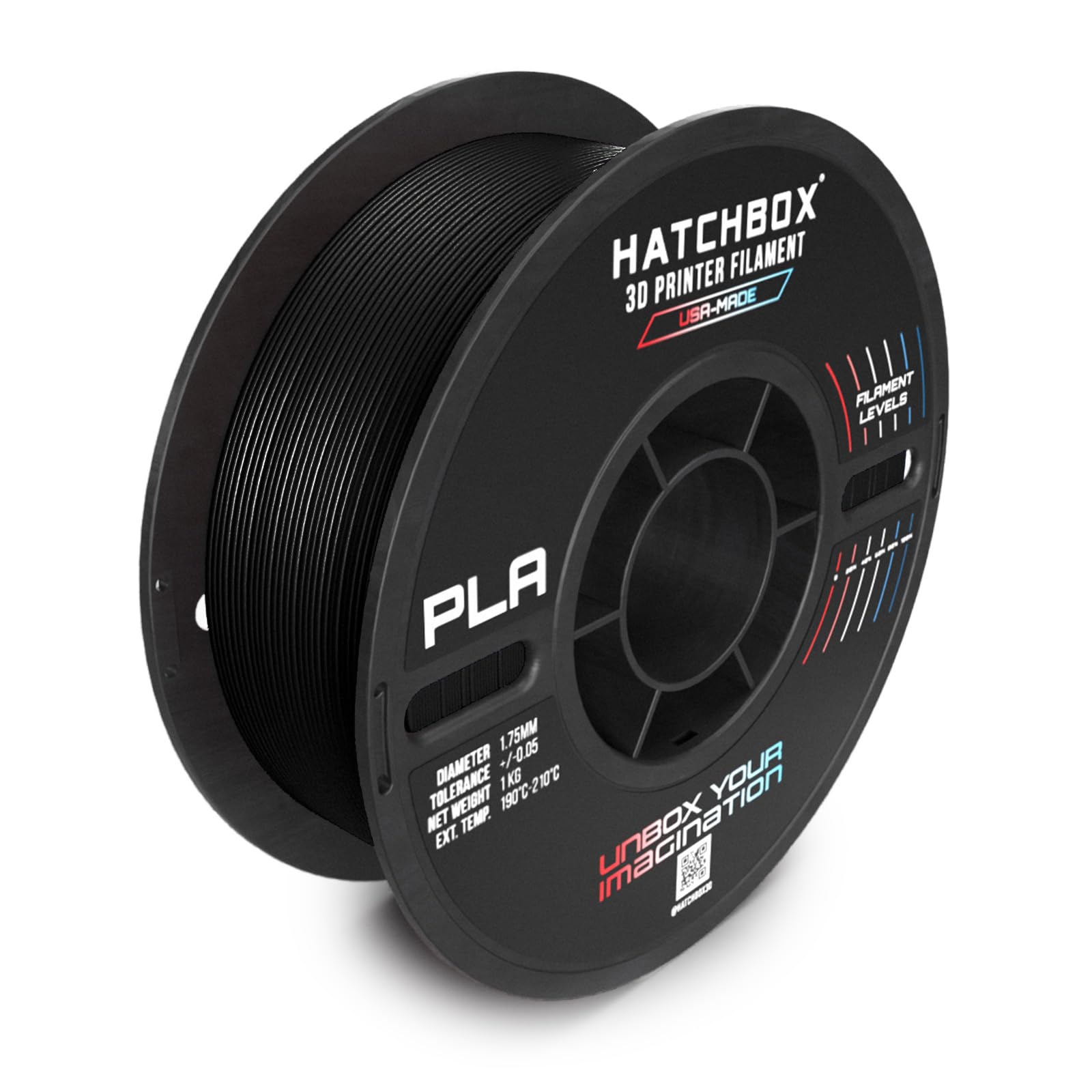 Snapklik.com : HATCHBOX PLA MAX 3D Printer Filament Made In The USA