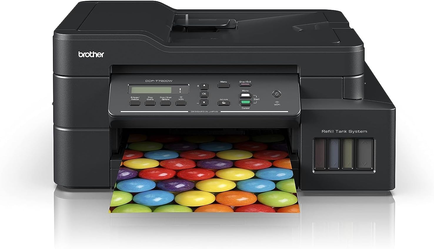 Brother Wireless All In One Ink Tank Printer, DCP-T720DW, Automatic 2 ...