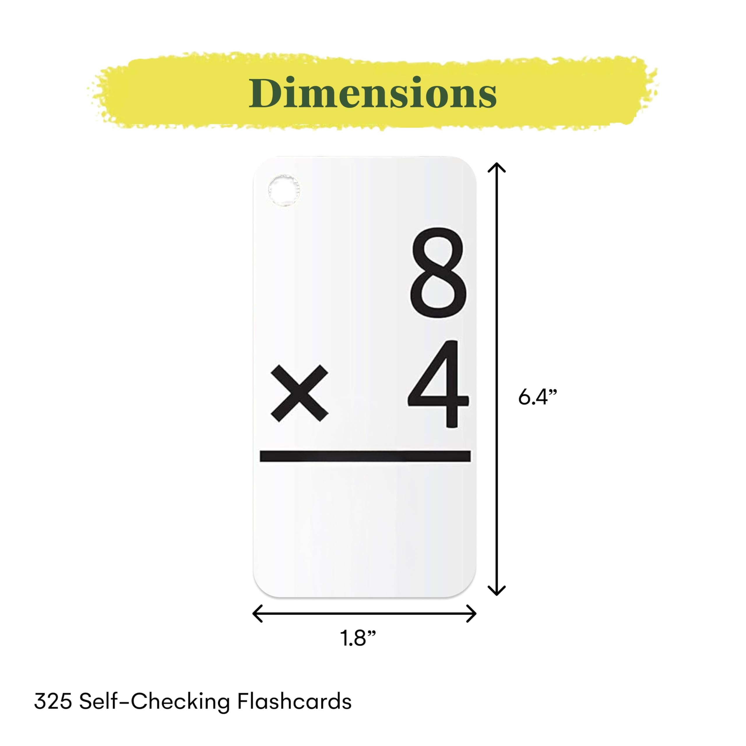 Snapklik.com : Star Right 325 Math Flash Cards - Multiplication And ...