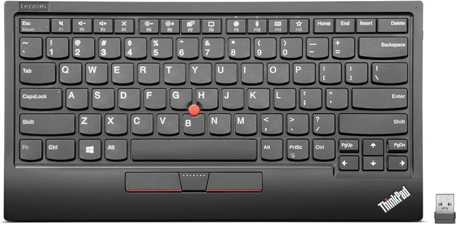 Lenovo ThinkPad TrackPoint Keyboard II - Bluetooth or Wireless - us ...