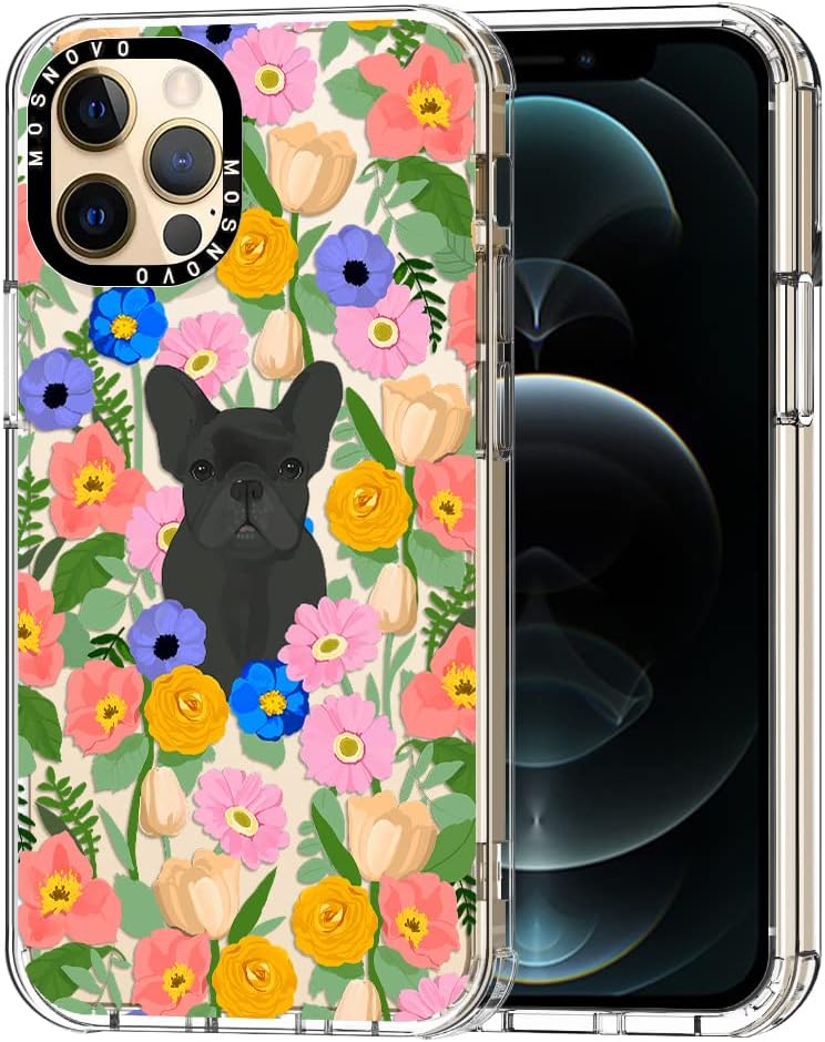 Amazon.com: TRADAY Cute 3D French Bulldog Phone Case with Hidden Stand ...