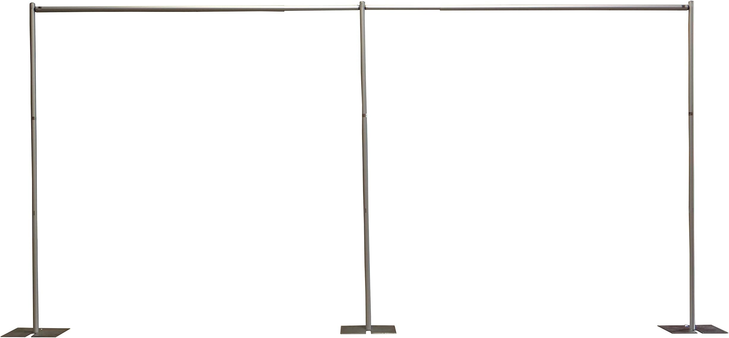 Amazon.com : Hecis 12x12Ft Double Crossbar Pipe and Drape Backdrop ...