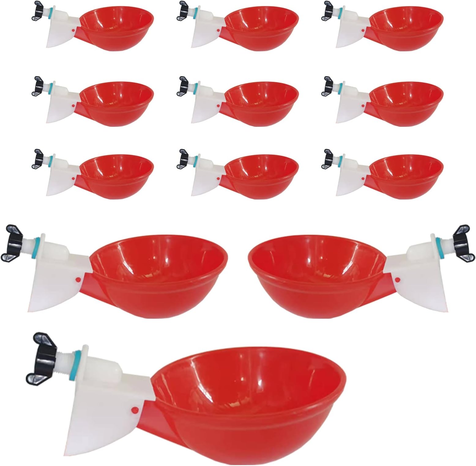 Amazon.com: 12-Count Large Automatic Chicken Waterer Cups: Poultry ...