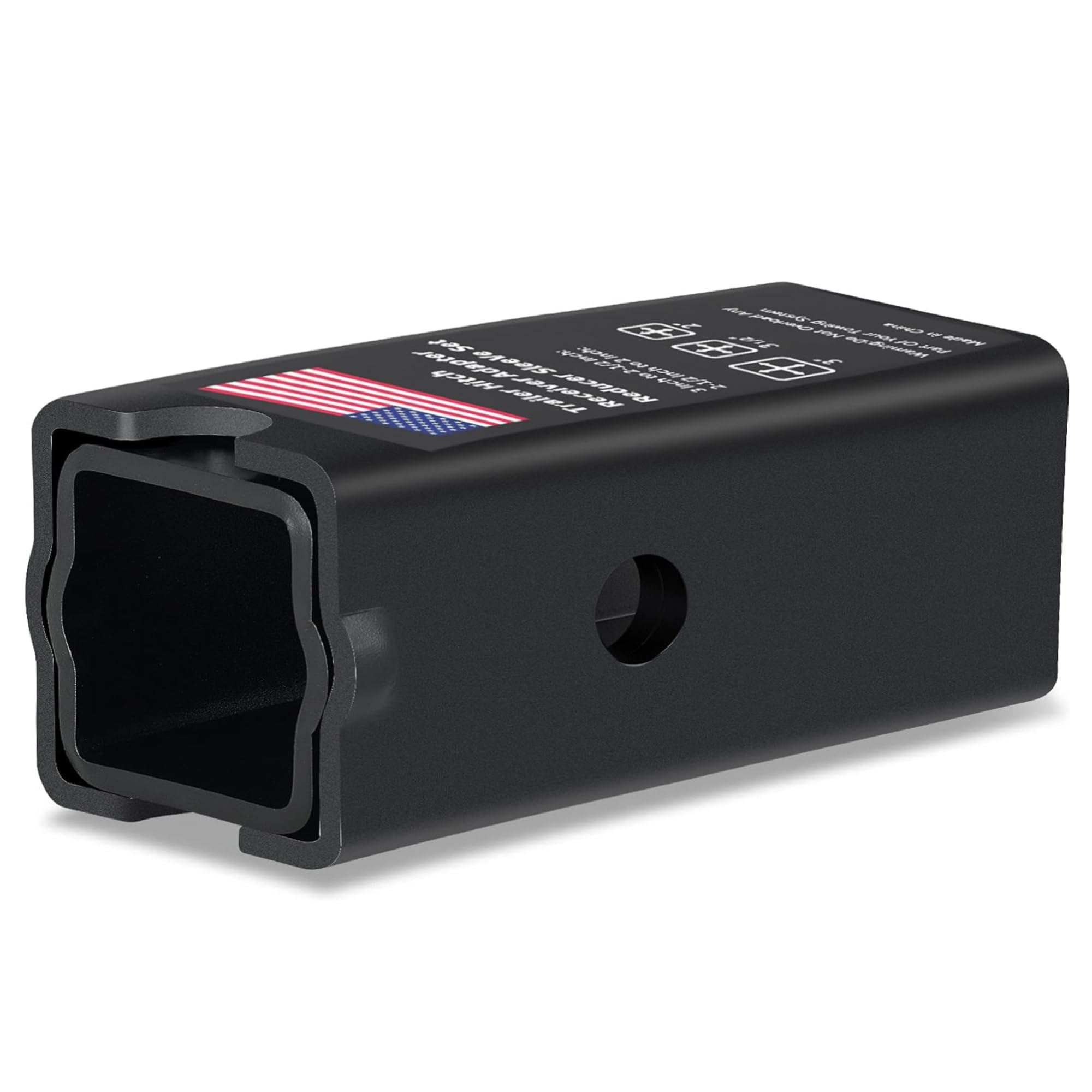 Snapklik.com : AUTODUNK Trailer Hitch Receiver Adapter Reducer Sleeve Set