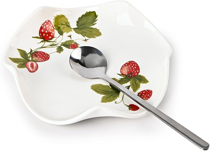 Amazon.com: Koythin Spoon Rest for Stove Top, Ceramic Spoon Holder for ...