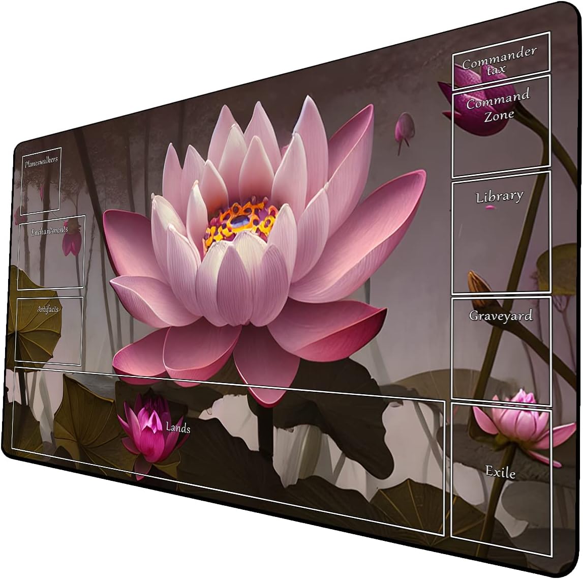 Amazon.com: AI Painting TCG Playmat - MTG Trading Card Game Mat with ...