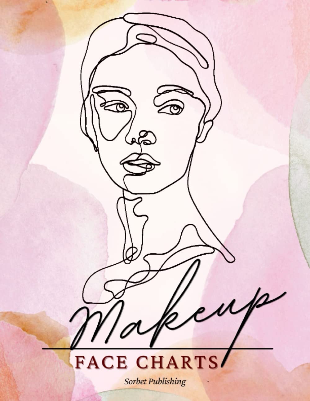 Makeup Face Charts.Blank worksheets and client tracking for Makeup ...