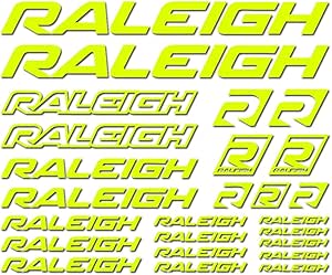 Amazon.com: For RALEIGH Bike Frame Replacement Decals Sticker Kit ...