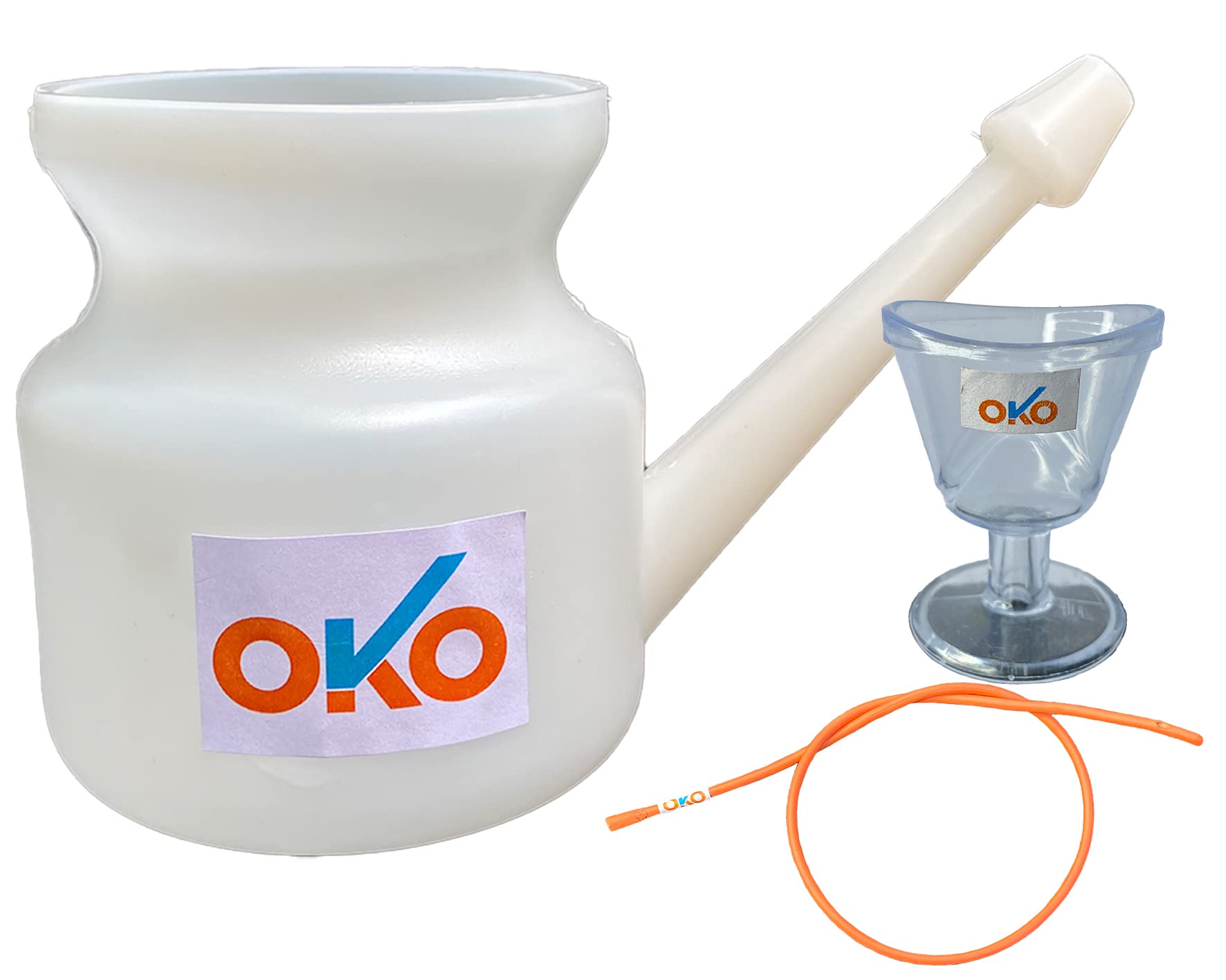 Buy OKO Plastic Jal Neti Pot for Nasal Wash | Size: 500 ML | [[ FREE ...
