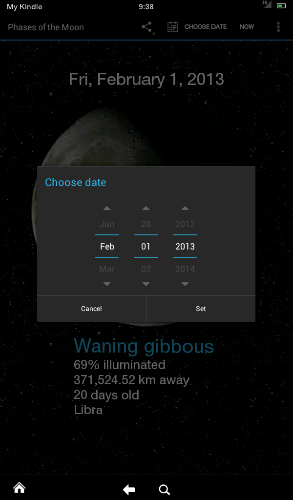 Phases of the Moon - App on Amazon Appstore