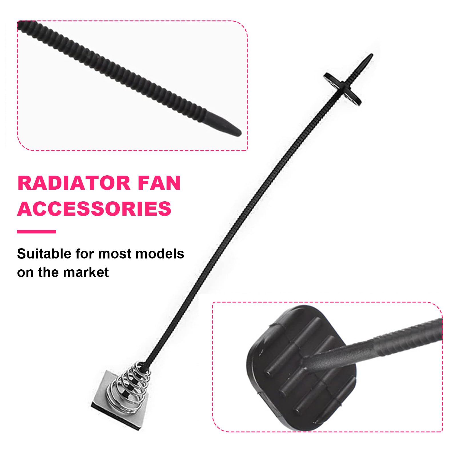 Electric Radiator Fan Mounting Kit, Car Universal Cooling Vehicle ...