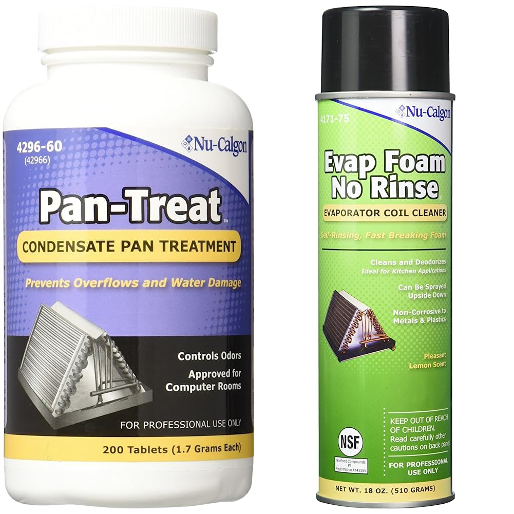 Amazon.com: Nu-Calgon Pan-Treat Scum Remover (200 Tablets) and Evap ...