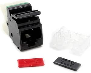 Amazon.com: Siemon MX5-F01 Max-Module MX Cat5E Flat UTP RJ45 Jack ...