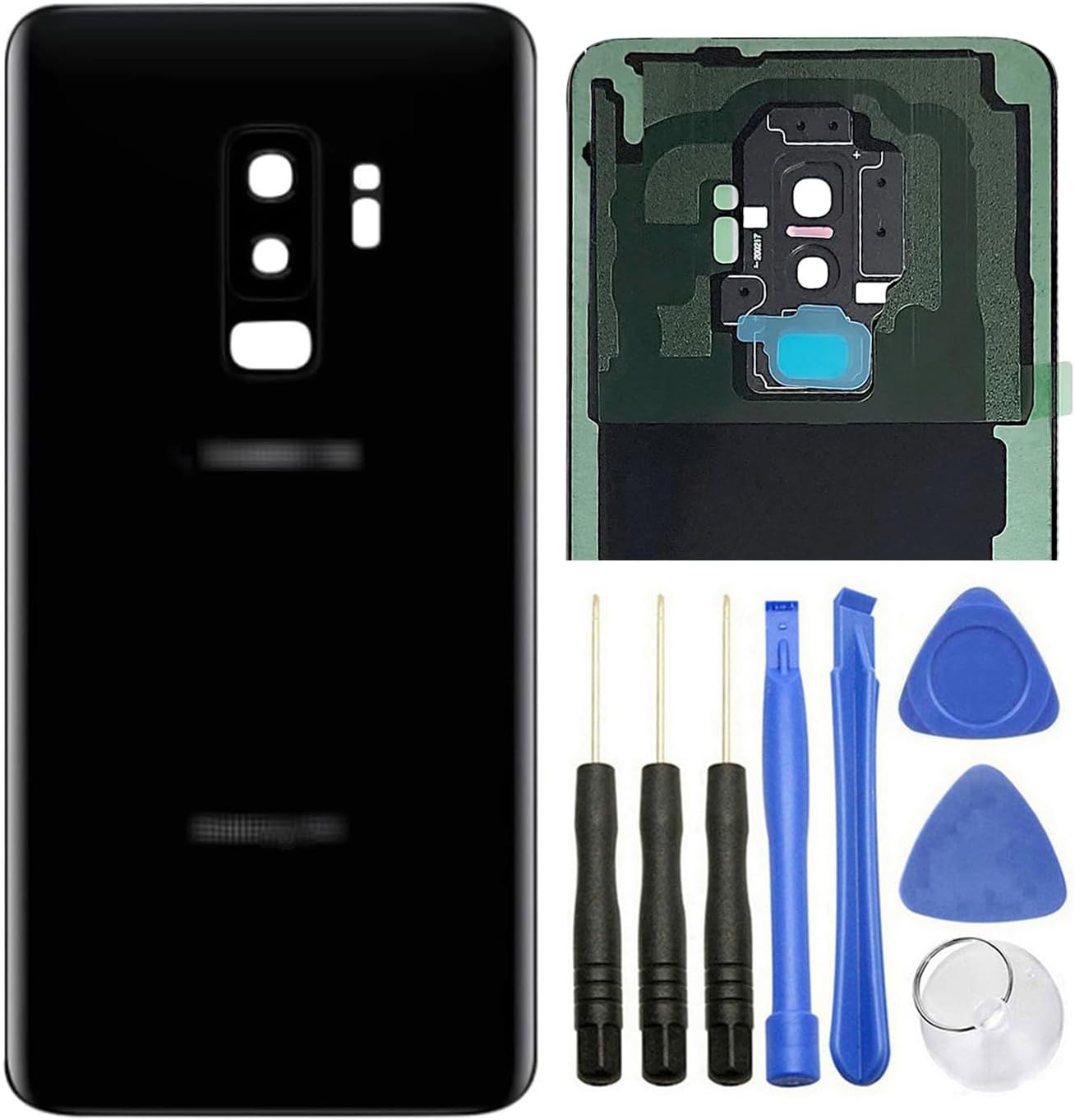 Amazon.com: ubrokeifixit Galaxy S9 Plus G965 Rear Back Glass Door Cover ...