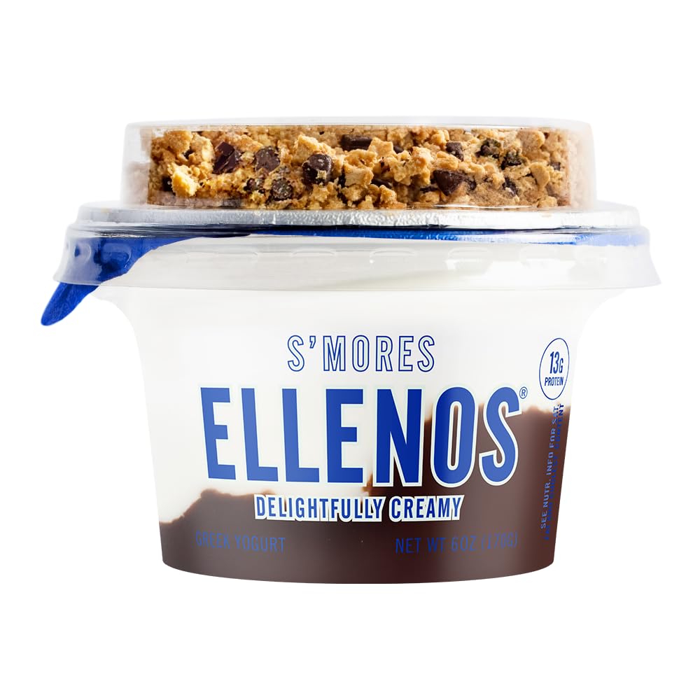 Amazon.com: Ellenos Yogurt, S'Mores, 6oz : Grocery & Gourmet Food