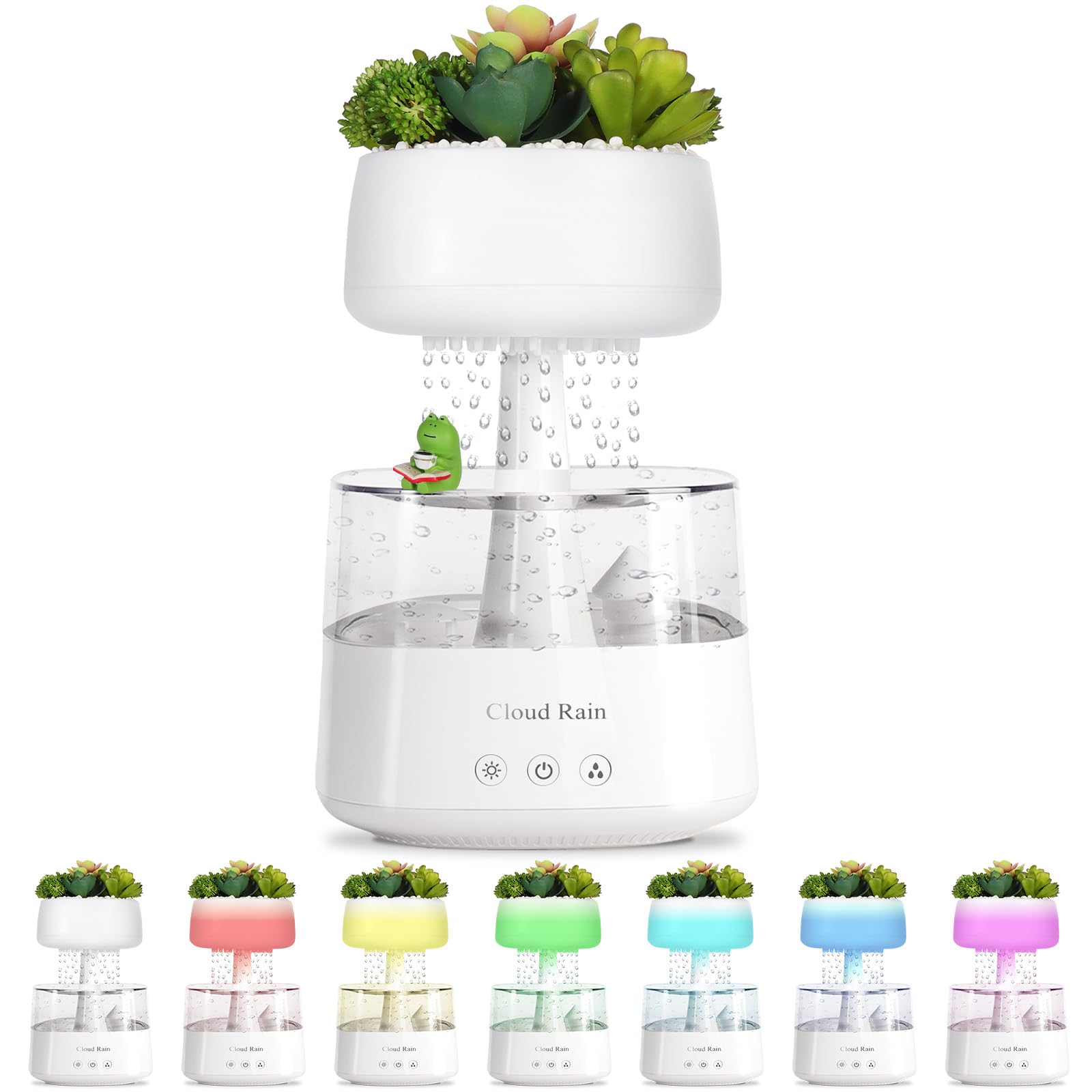 Amazon.com: Aromatherapy Diffuser Humidifier, Rain Drop Humidifier ...