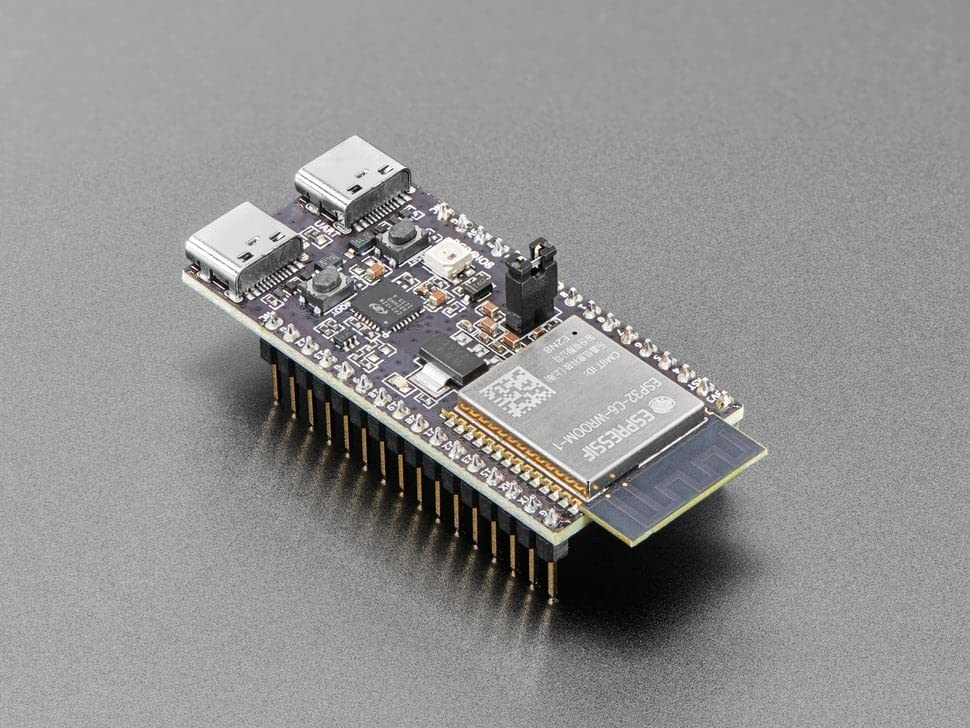 ESP32-C6-DevKitC-1-N8-8MB SPI Flash Ada 5672 : Amazon.com.mx: Electrónicos