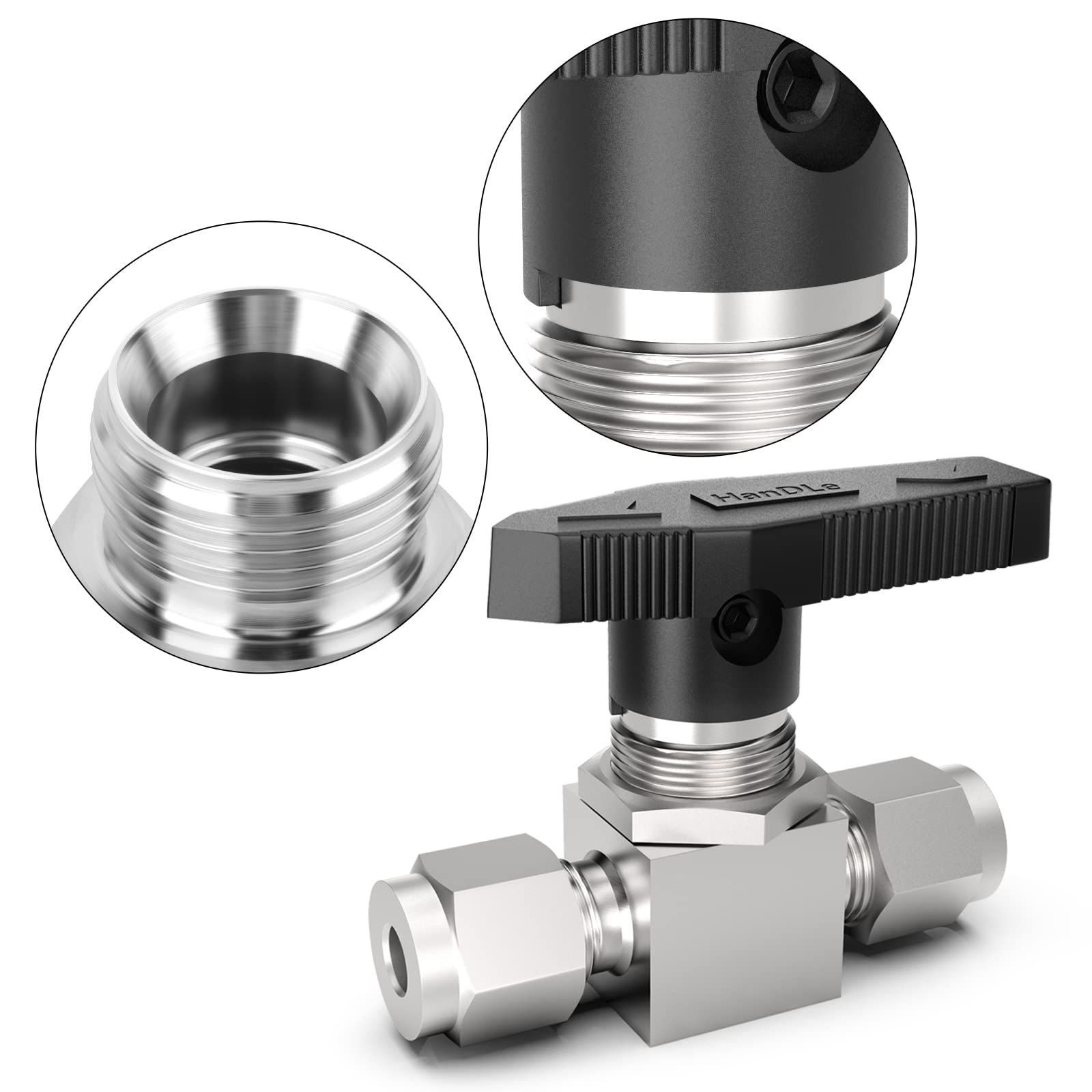 Snapklik.com : TAISHER 1PCS 304 Stainless Steel Compression Valve
