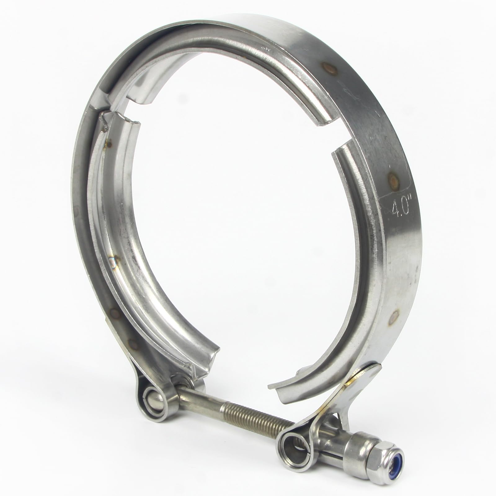 Snapklik.com : JuTauto 4" V Band Clamp For Flange Kit