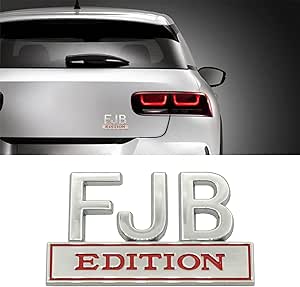 Amazon.com: Yonput 1 PC Car Fender Badge Sticker, FJB Edition Emblem ...
