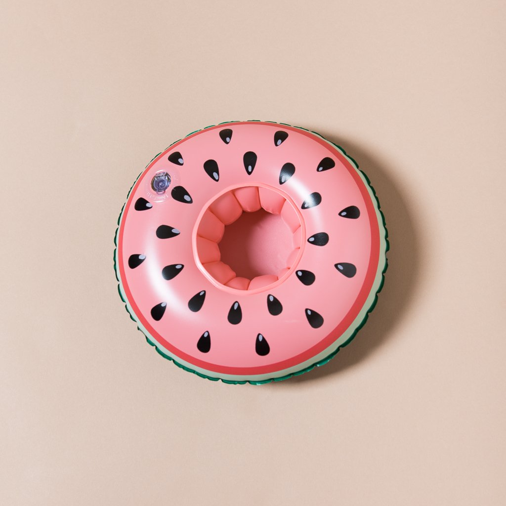 Ankit Red Watermelon 10 Inch Drink Float Inflatable Pool Party Drink ...