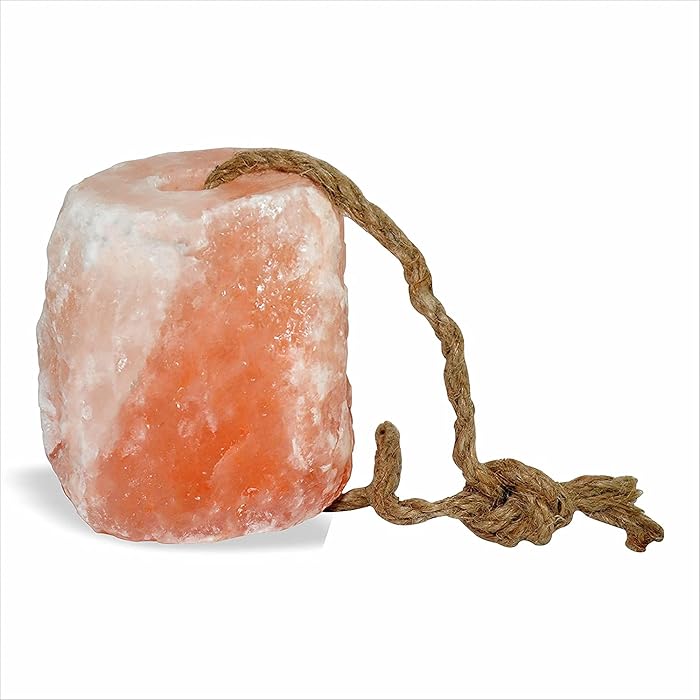 Buy Alexanders Himalayan Rock Salt Lick - Pink Salt Block on Rope ...