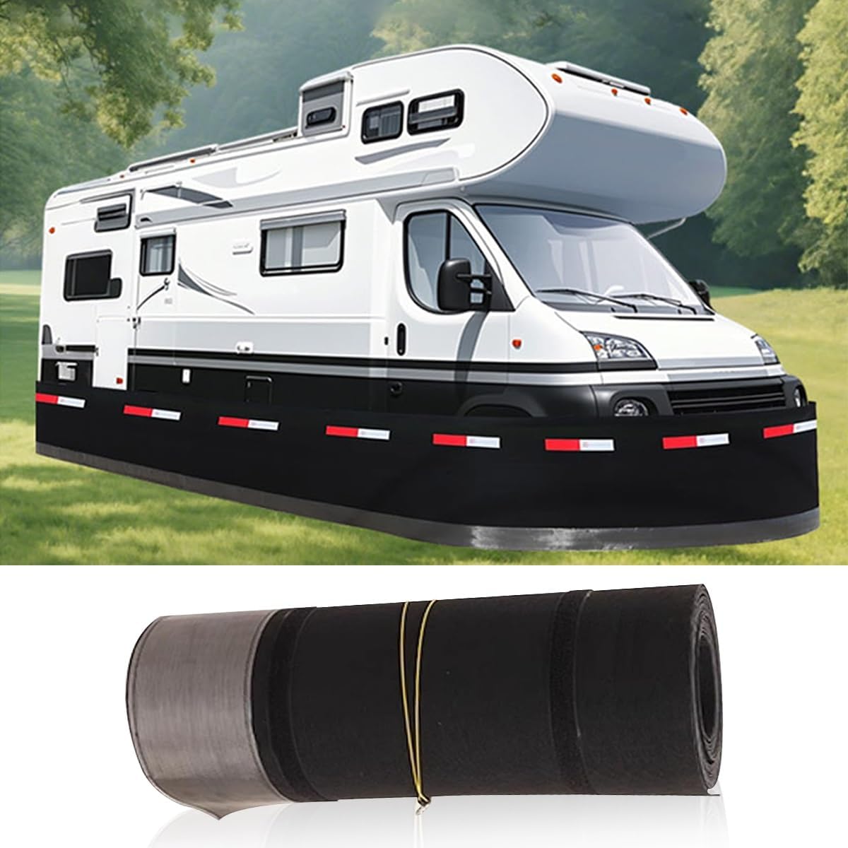 Amazon.com: RV Skirting for Travel Trailer Easy Installation 32 Inch ...