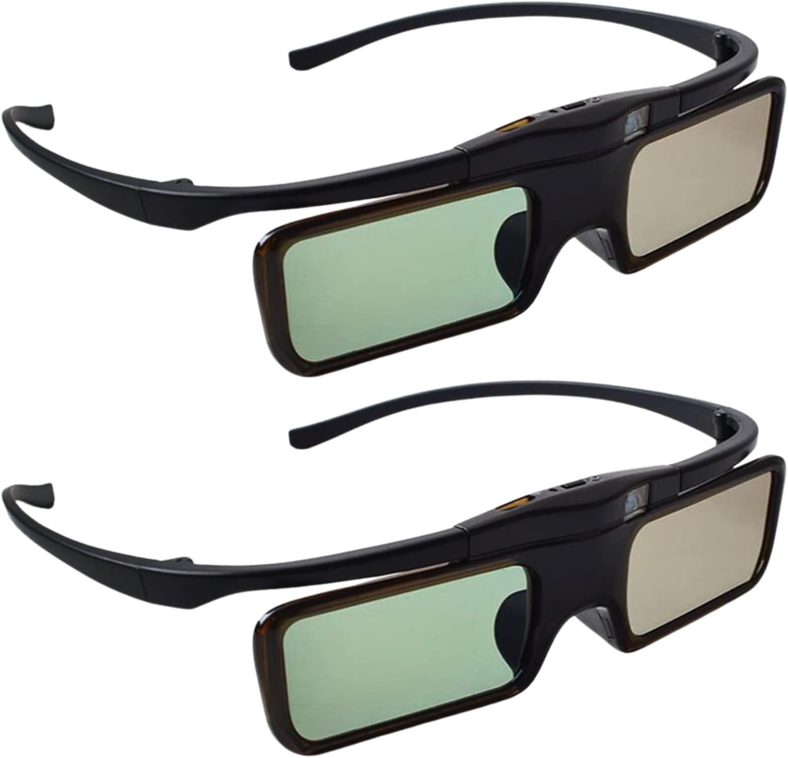 Amazon.com: 3D Glasses, Active Shutter Rechargeable Eyewear for 3D DLP ...