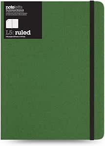 Amazon.com : Letts Noteletts Universal Notebook, Large, Ruled, Green, 8 ...
