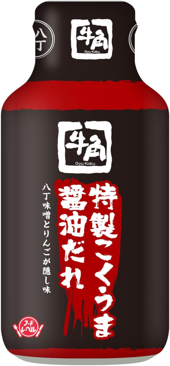 Amazon.co.jp: フードレーベル 牛角特製 こくうま醤油だれ 210g ×4個 : 食品・飲料・お酒
