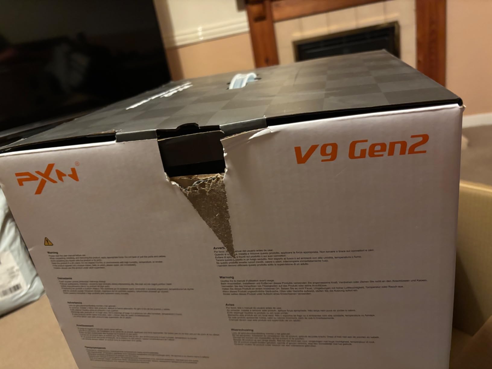 PXN V9 Gen2 Gaming Steering Wheel with Pedals and Shifter - 270°|900 ...