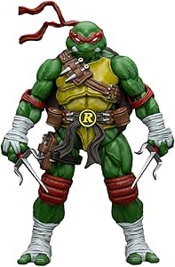 JOYTOY 1/18 Scale TMNT-Raphael Action Figures - 10.6cm, Poseable Joints ...