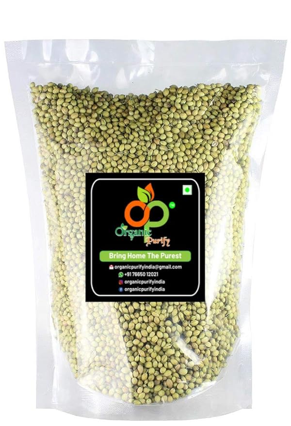 Organic Purify CORIANDER SEED WHOLE -700GM | Dhaniya Seeds | Sabut ...