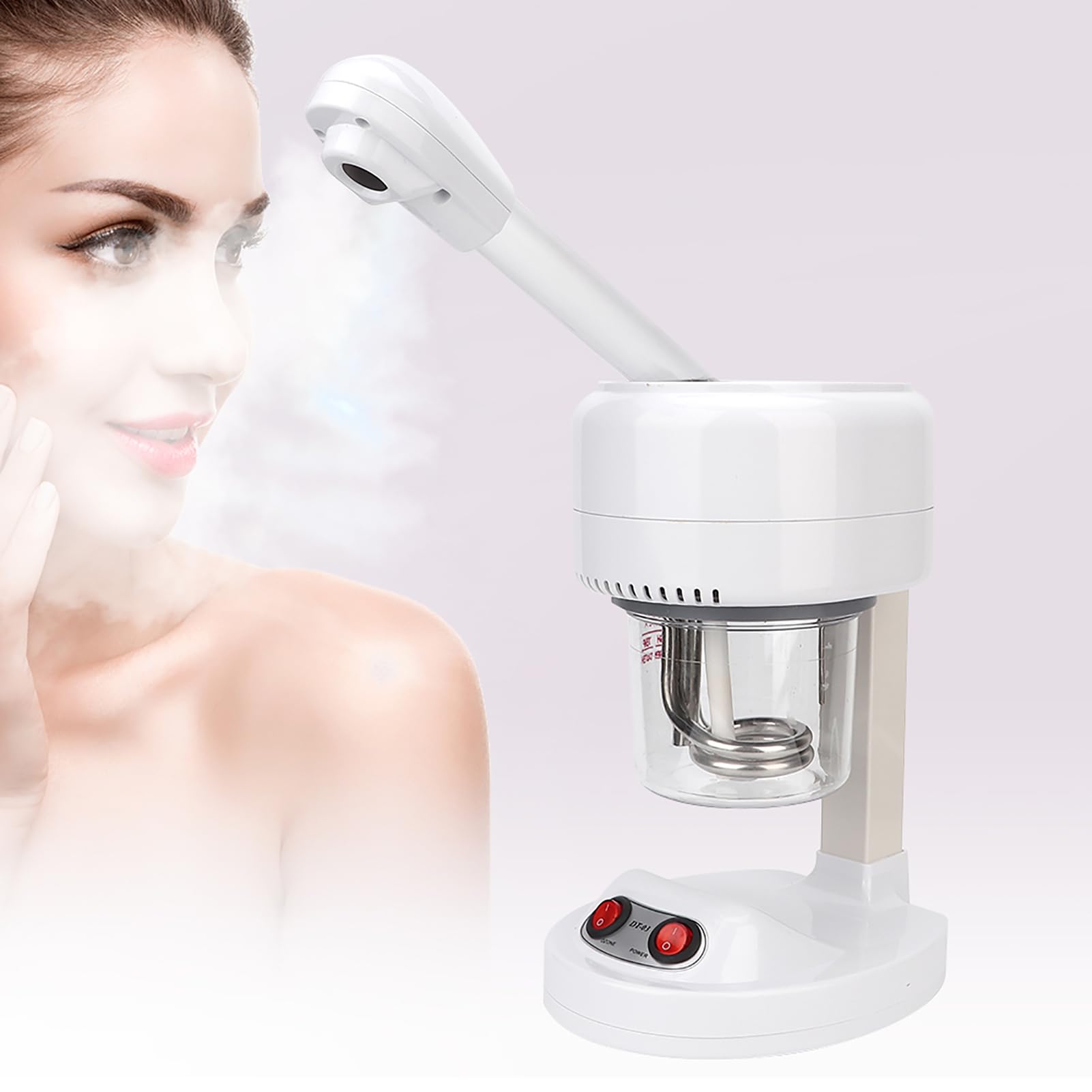 Amazon.com: Tabletop Facial Steamer, Portable Beauty Salon Hot Mist ...