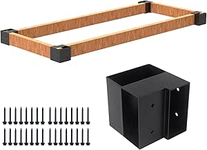 Heavy Duty Workbench Bracket Kit - 4 Pcs Steel 3-Way Right Angle Corner ...