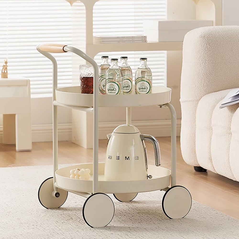 Amazon.com: EYPKPL Side Table Open End Table with 2 Tiers Storage Shelf ...