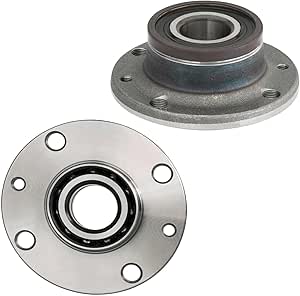 Amazon.com: Detroit Axle - FWD Rear Wheel Bearing Hubs for Fiat 500 ...