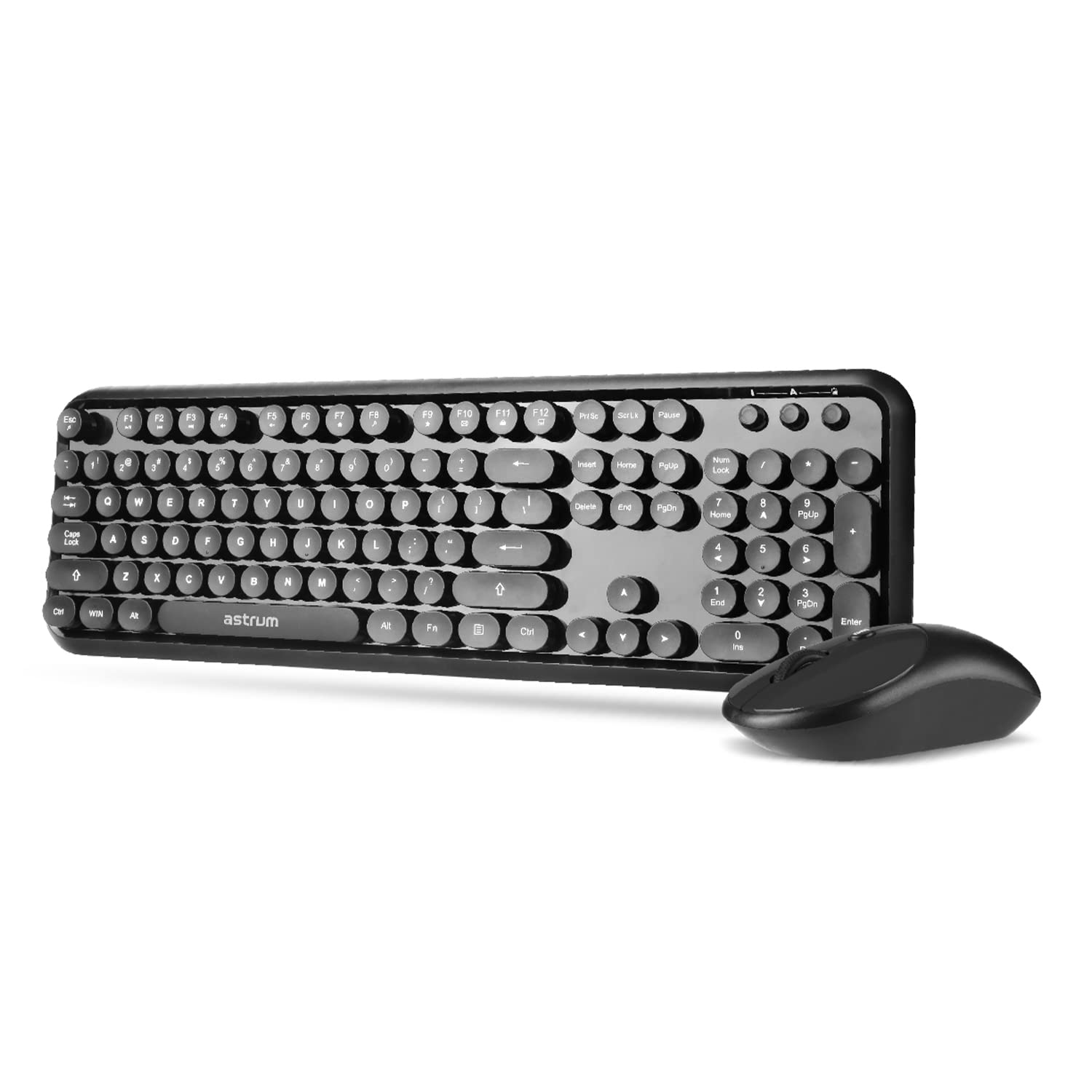 Astrum KW300 2.4Ghz Wireless Multimedia Keyboard and Mouse Combo ...