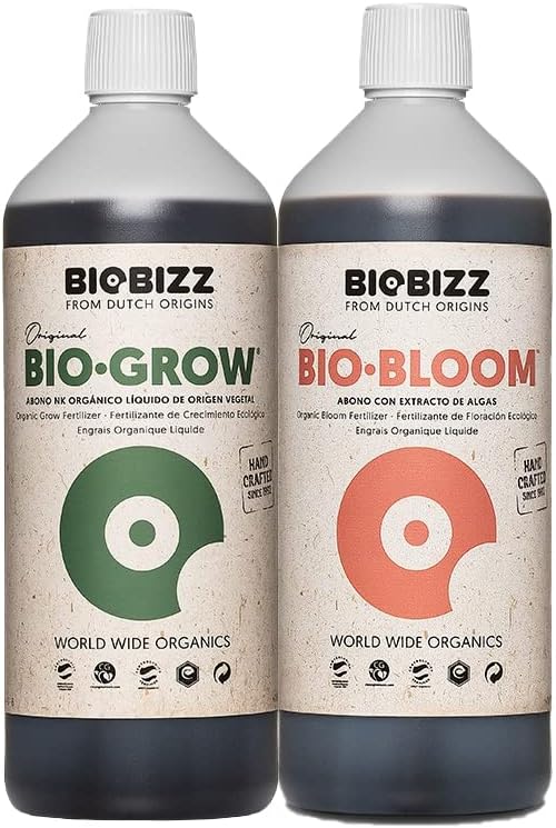 BioBizz Bio Bloom 1 Liter & BioBizz Bio Grow 1 Liter : Amazon.de: Garten