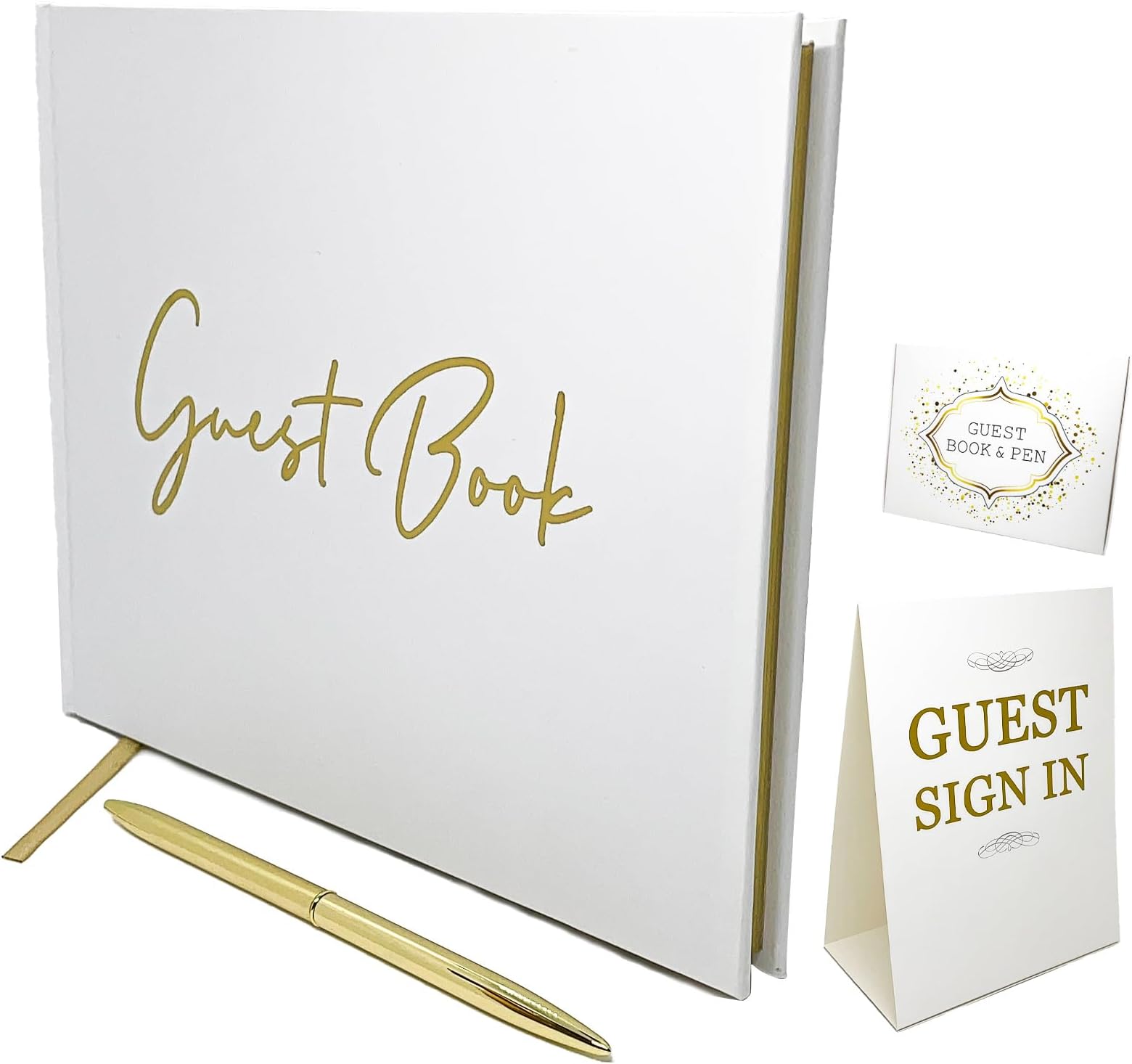 Amazon.com: Wedding Guest Book - Guest Book Wedding Reception for Party ...