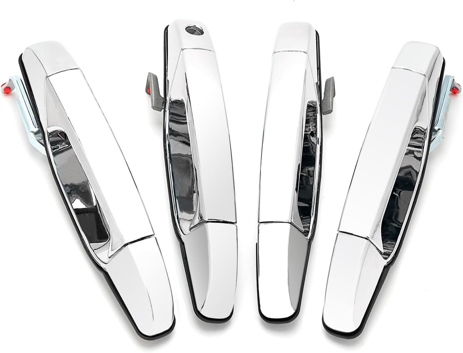 Amazon.com: WEILEITE Door Handles Chrome Fit for 07-13 Chevy Silverado ...