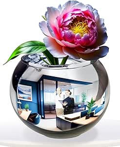 Amazon.com: TidyFriend Convex Mirror Vase, 8 Inch Cubicle Mirror to See ...