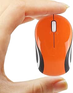 Amazon.com: elec Space Mini Small Wireless Mouse for Travel Optical ...