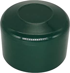 SKIR'CO 20 x 38mm Green Plastic Round Fence Post Caps for Round Fence ...