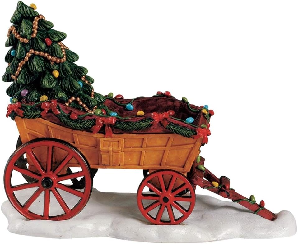Amazon.com: Lemax Village Collection Farm Wagon Table Accent : Home ...